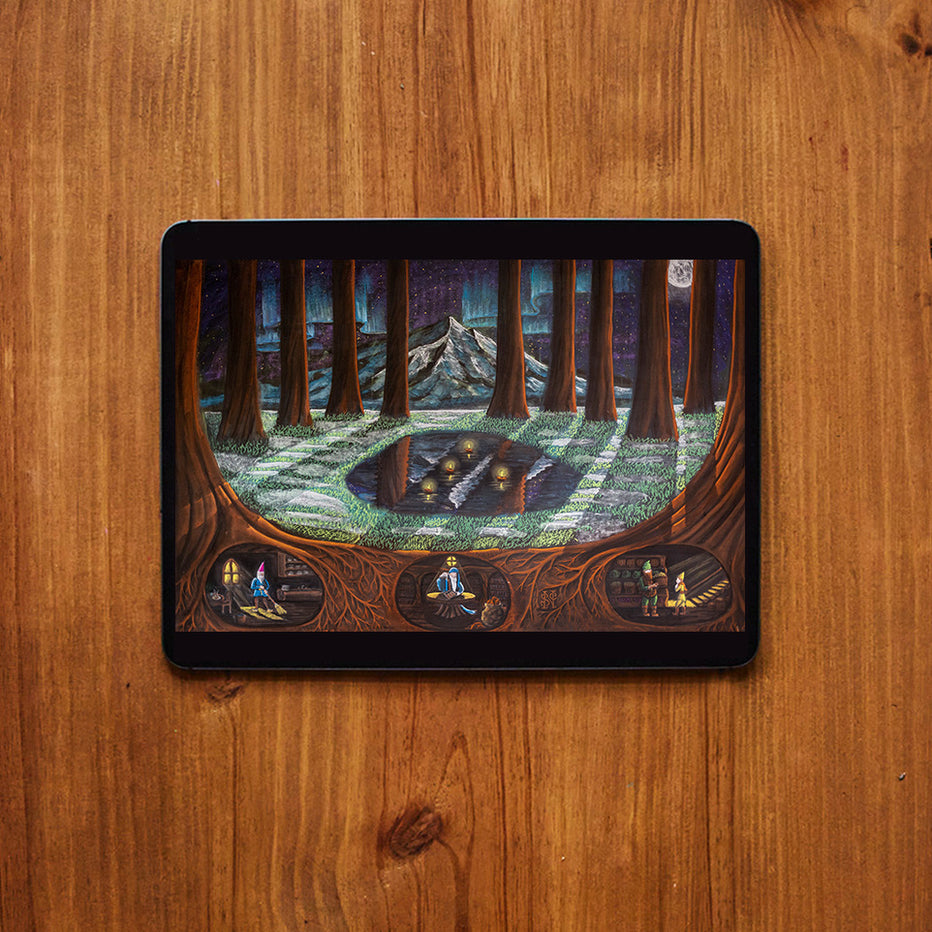 February Artwork (Digital) – Wondergarten