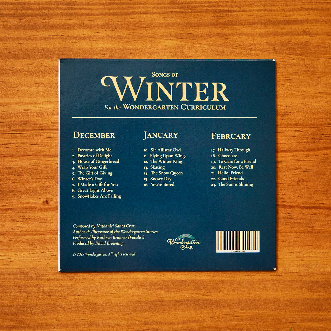 Songs of Winter CD – Wondergarten