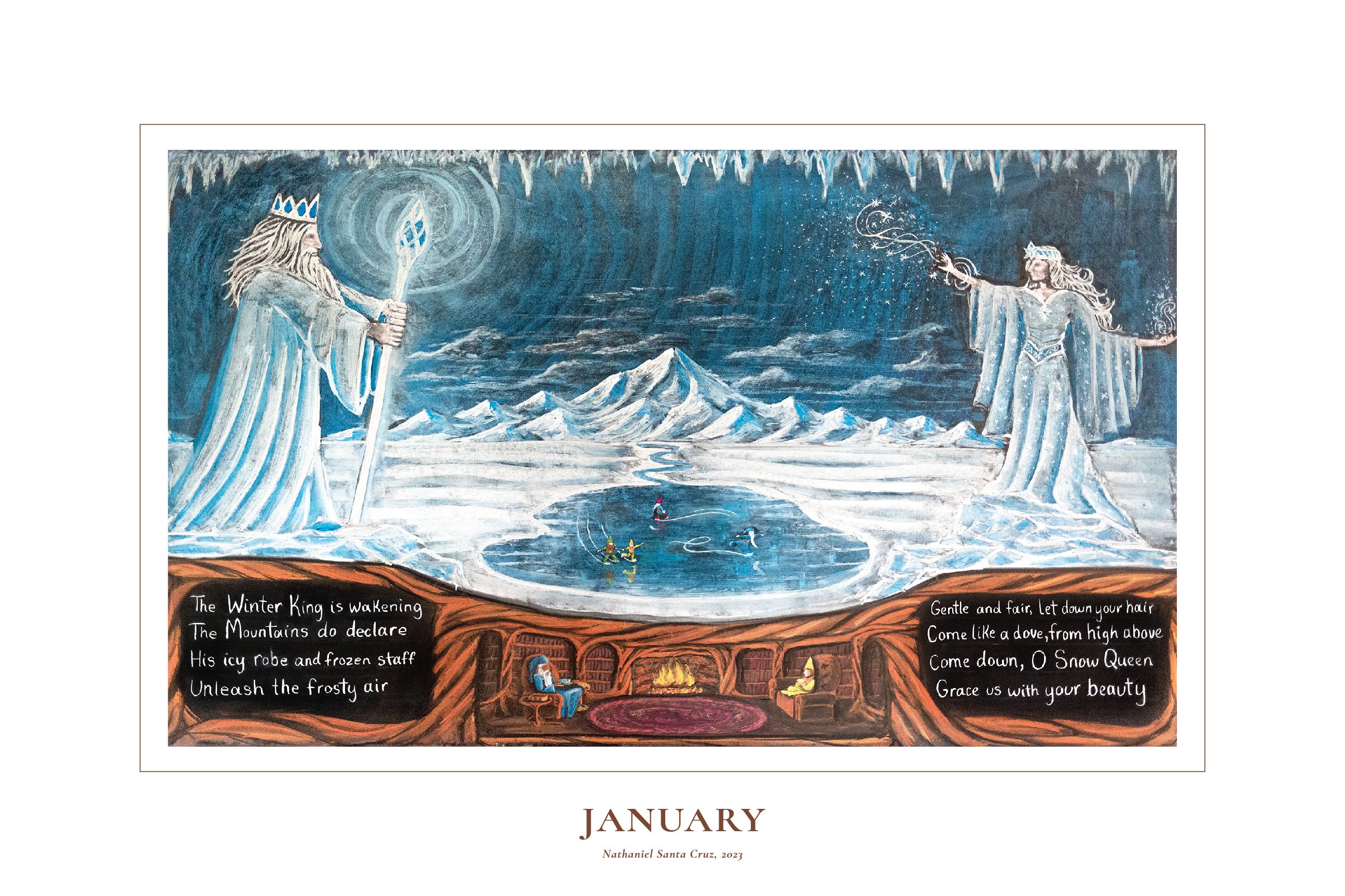 January Print – Wondergarten
